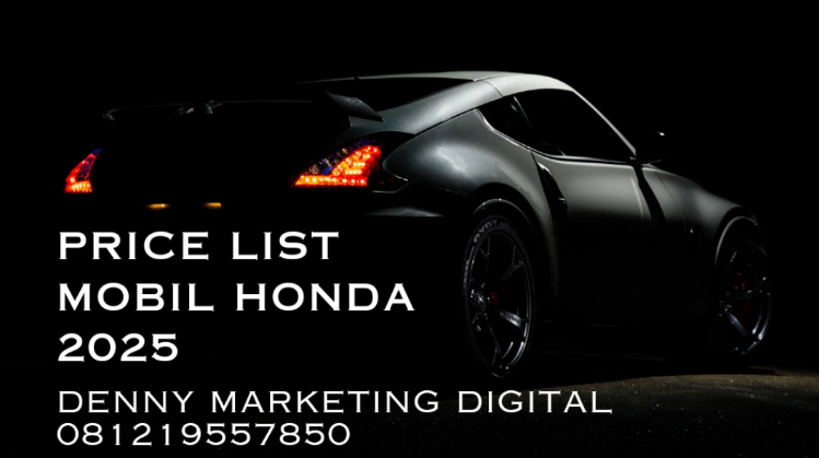 Price List Mobil Honda Terbaru 2026 | Dealer Mobil Honda | Promo Mobil ...