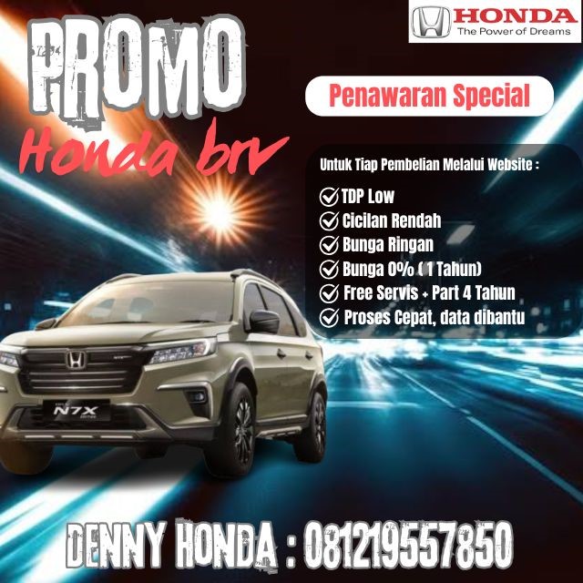 Promo Mobil Honda BR-V Terbaru Dp Mulai 15 Jutaan | Bunga Rendah ...