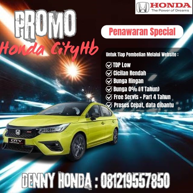 Promo Mobil Honda City Hatchback Rs Terbaru Dp Mulai 25 Jutaan | Dealer ...